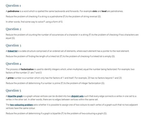 Solved Question 1 ﻿a Palindrome Is A Word Which Is Spelled