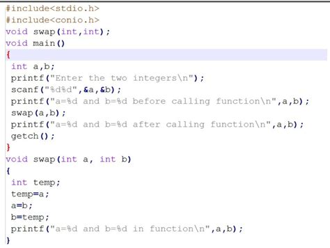 solved include include void swap int int void main {