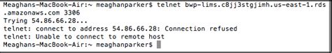 Lims Connection Troubleshooting — Bwp Informatics Sops 10 Documentation