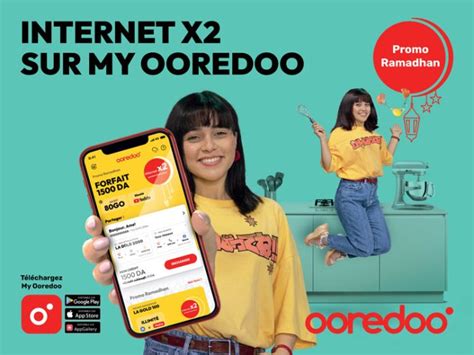 Promotion Ramadhan Doublez Votre Forfait Internet Avec Lapplication Yooz Et My Ooredoo