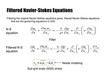 Ppt Turbulence Modelling Large Eddy Simulation Powerpoint Presentation Id 1210957