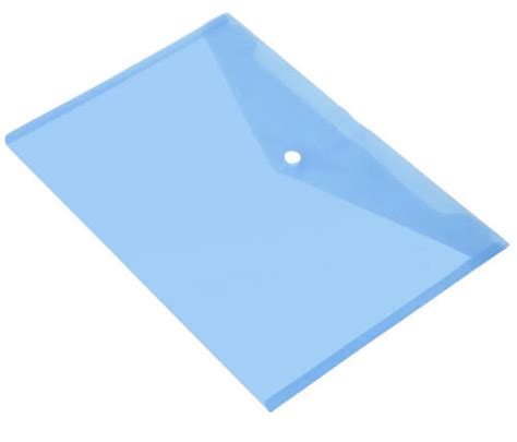 Lightweight Plain Rectangular Smooth Shiny Glossy Polypropylene A4 File Folder For Carefully