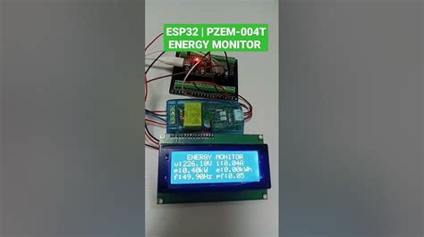 Esp32 Pzem 004t Energy Monitor Youtube