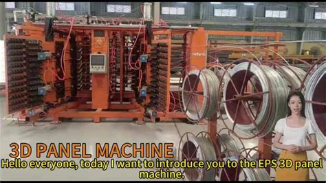3d Styrofoam Eps Foam Mesh Wire Wall Panel Machine 3d Panel Machine Eps