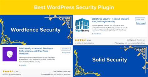 2 Best Wordpress Security Plugin अभी इंस्टॉल करें