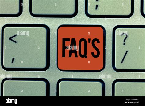 Text Sign Showing Faq S Is Conceptual Photo List Of Questions And Answers Relating To A