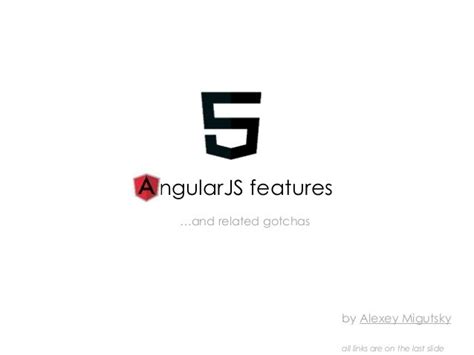 5 Angularjs Features