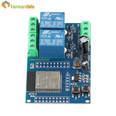 ESP32 Power Supply Module 1 2 8 Channel Secondary Development Board DC 5 30 60V ESP32 WIFI BT