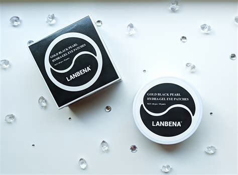 Гидрогелевые патчи для глаз Lanbena с черным жемчугом | отзывы