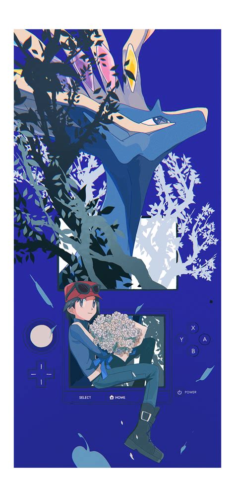 Calem And Xerneas Pokemon And 2 More Drawn By Asagirikogen Danbooru