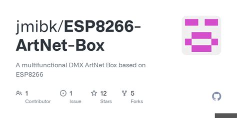 GitHub Jmibk ESP ArtNet Box A Multifunctional DMX ArtNet Box Based On ESP
