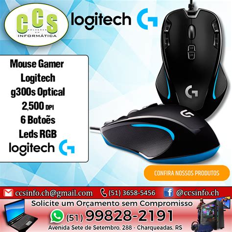 Ccs Informática 👉só Na Ccs Informática👈 Mouse Gamer