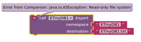 Etinydb Extra Utilities For Tiny Db Extensions Mit App Inventor Community