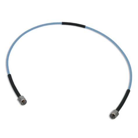 Coaxial Cable Assembly Lab Flex® T Series Smiths Interconnect For Tests For Aerospace