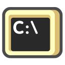 Ms Dos Application Icon Seed Iconpack Rokey