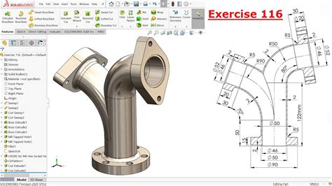 SolidWorks Tutorial For Beginners Exercise YouTube