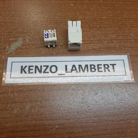 Jual Modular Panduit Cat Putih Second CJ TGIW Modular Jack Panduit Jakarta Pusat Kenzo