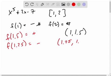 SOLVED Use The Method Of Bisection See Example To Find The Root Of The Equation X X