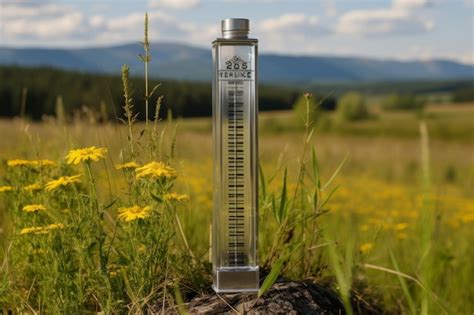 Detailed Close Up Of A Liquid Measuring Scale For Precise And Accurate Measurement Readings