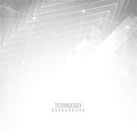 Premium Vector Abstract Grey Technological Background