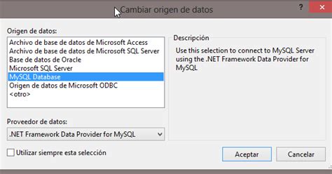 Kadwamen Integrar Correctamente MySql Y Visual Studio