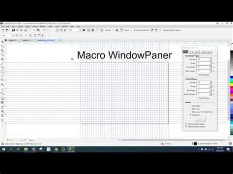 Corel Draw Tips Tricks MACRO Windowpaner Part YouTube