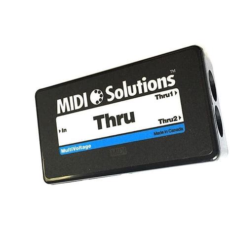 Midi Solutions Thru Return Reverb