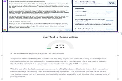 Ai Qa Predictive Analytics For Robust Test Optimization