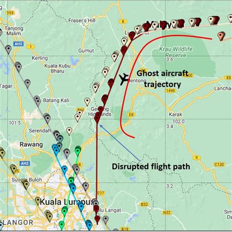 Ghost Aircraft Spoofing Scenario At Tma Border Download Scientific