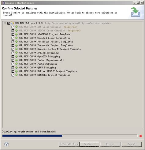 eclipse替代keil gnu arm eclipse plugins即 gnu mcu eclipse plugins安装