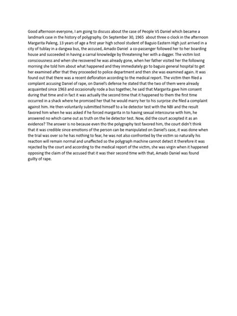 Lie Detection Report Pdf