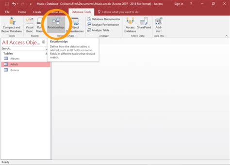 Get Quick Idea On How To Create Edit And Delete Ms Access Relationships