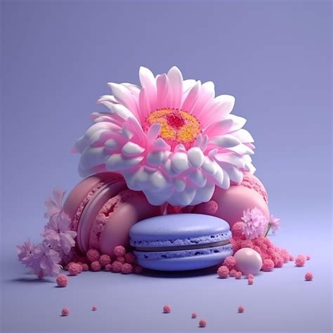 Premium Photo Macron Art