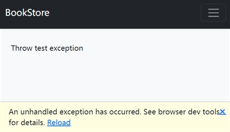 Exception Not Auto Handle In Blazor Server Project Issue Abpframework Abp Github