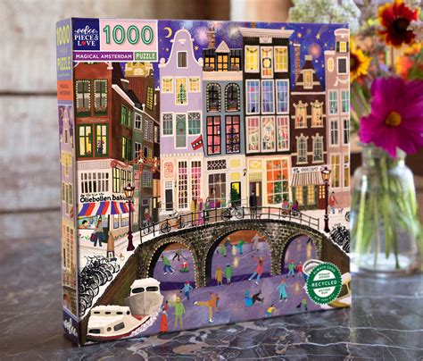 Eeboo 1000 Piece Jigsaw Puzzles Unique Ts For Adults And Teens 14