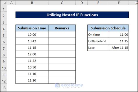 Returning A Value If Time Is Between A Range In Excel 8 Examples Exceldemy
