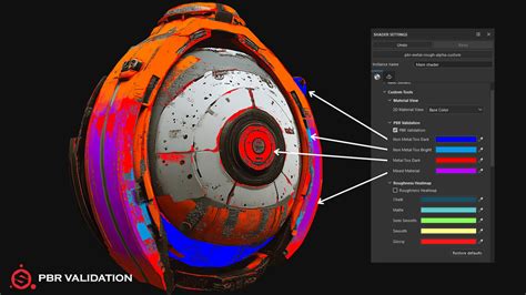 Artstation Pbr Custom Shader Validation Resources