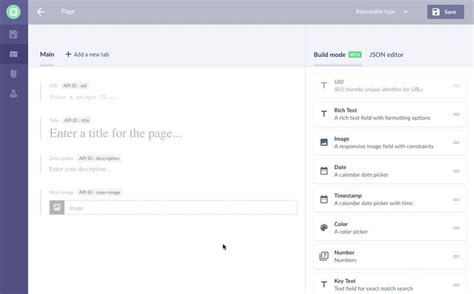 prismic custom type building type page layout custom