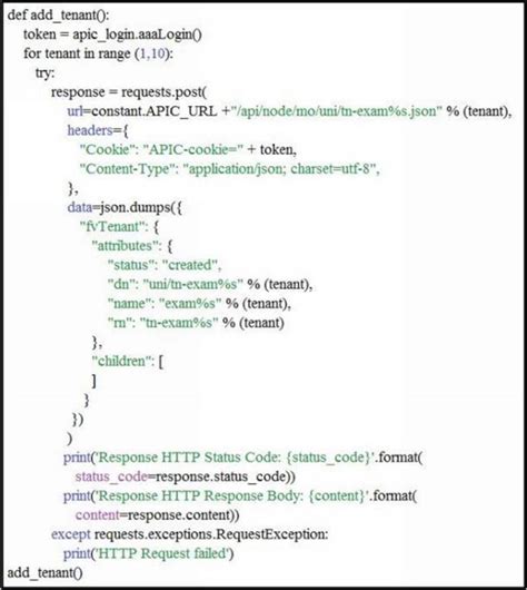 Assuming A New Aci Instance What Is The Result When This Script Is Run Exam4training