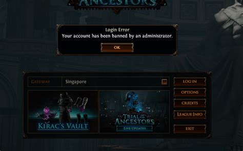 Excuse Me Why I Suddenly Got Banned Is It Me Or Anyone Got Banned R Pathofexile