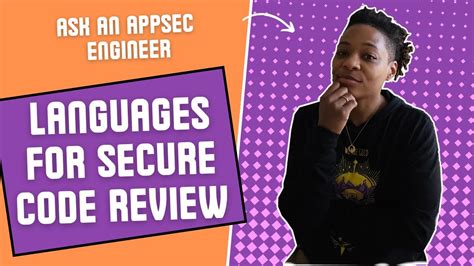 What Programming Languages Should I Learn For Secure Code Review Youtube