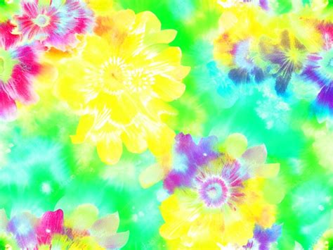 Premium Photo Pink Green Yellow Tiedye Digital Paper Background Texture