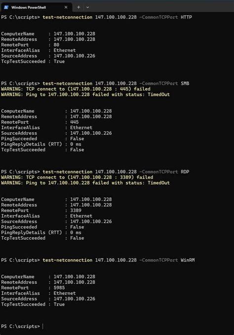 Test Netconnection Cmdlet A Powershell Based Ping Alternative