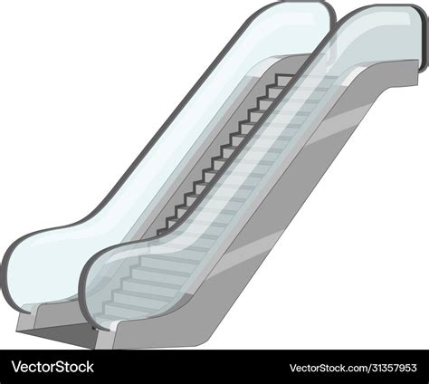 Escalator Side View