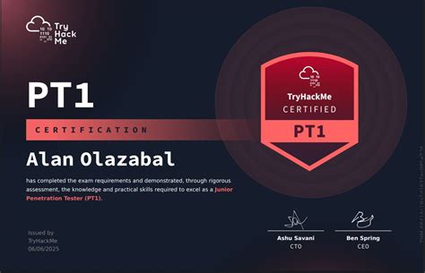 Tryhackme Pt1 Cybersecurity Pentesting Infosec Redteam Alan Olazabal 72 Comments