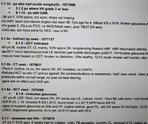 Home Optometry Notes