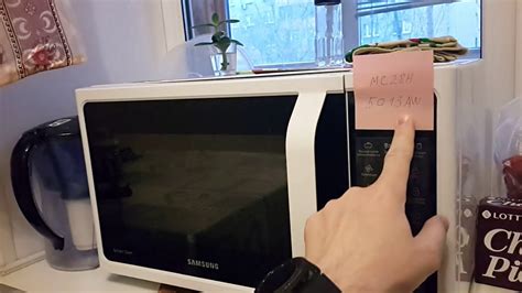 Честное мнение о микроволновке Samsung MC28H5013AW - YouTube