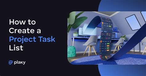 Create An Efficient Project Task List In 4 Steps