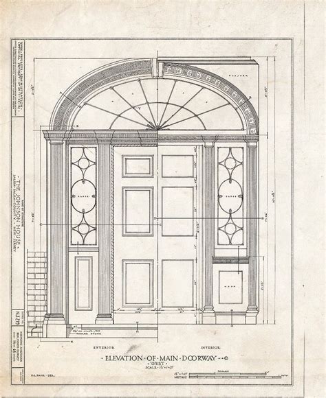 Blueprint Habs Nj17 Sal7 Sheet 16 Of 68 Johnson House 90 Market