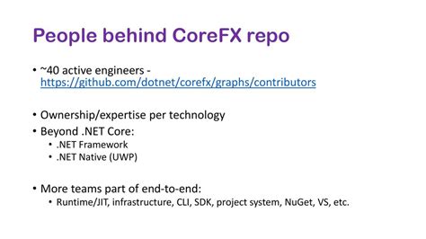 Challenges Of Managing Corefx Repo Ppt Download